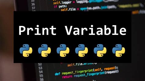 How To Print Variable For Beginners In Python 💻 Youtube
