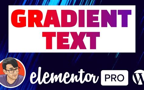 elementor gradient text no extra plugins kerbco web services