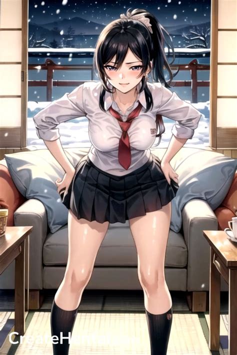 Medium Breast Night Babe Uniform AI Porn