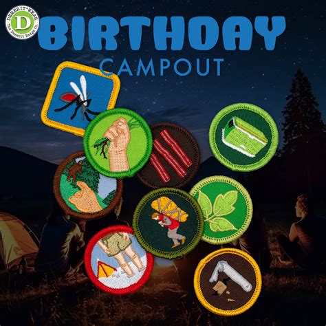 Campout Birthday Bundle Demerit Wear The Demerit Badge Co