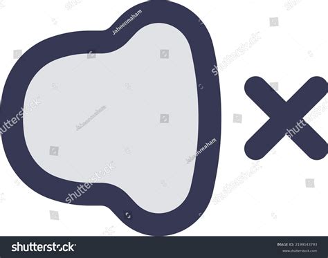 Volume Cross Icon Web App Development Stock Vector Royalty Free Shutterstock