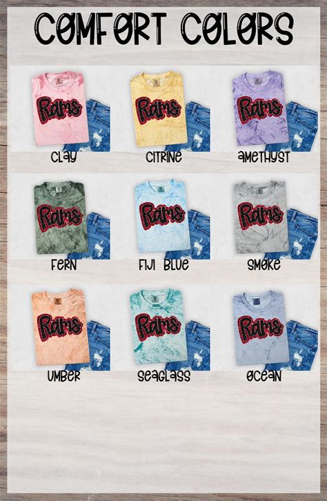 Rams Hand Drawn Glitter Sequin Design Faux Appliqué Football Heat Transfer Dtf Ready To