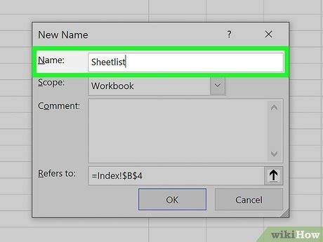 Easy Ways To Create An Index In Excel With Pictures WikiHow