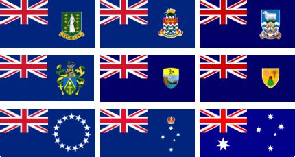 British Vs American Flag Colonial Flag