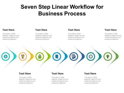 Linear Workflow Slide Team