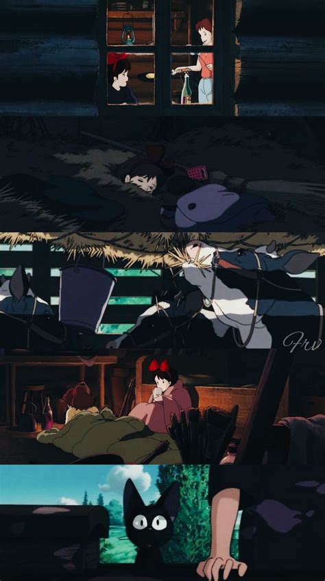 Anime Studio Ghibli Kiki Delivery Service Wallpapers Aesthetic