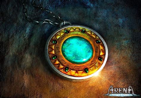Medieval Crystal Amulet