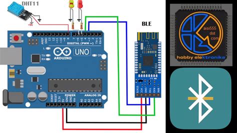 Ble Arduino Led Dht11 Youtube