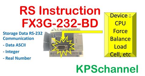 Serial RS RS Instructions Belajar PLC Private PLC TrainningOnline Jasa Trouble PLC Upgrade