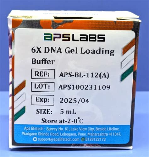 6x Dna Gel Loading Buffer Aps Labs