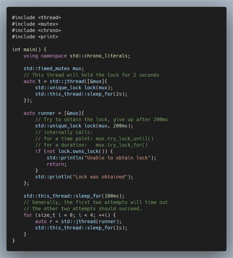 pablo esteban camacho on linkedin cpp cplusplus timed mutex simontoth