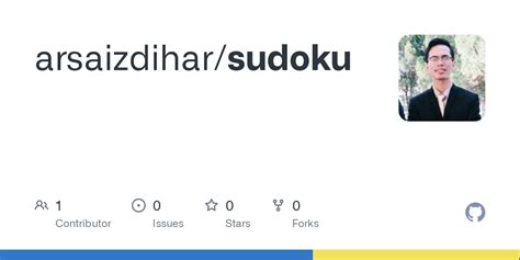 Github Arsaizdiharsudoku