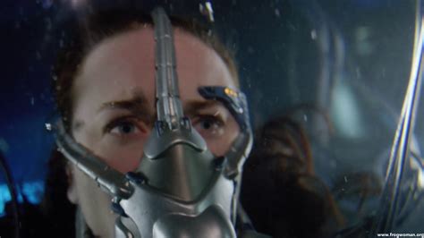 A Woman A Flooded Tank Aliens And An Oxygen Mask Frogwoman Org