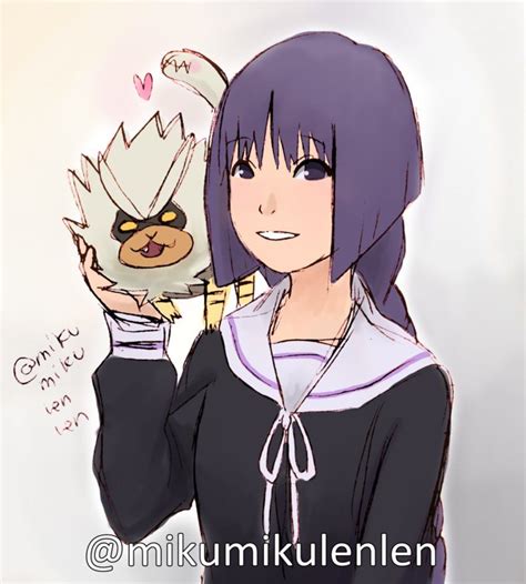 Sumire And Nue Are So Adorable （ ´ω`）💜🌸🐈 Naruto Gaiden Naruto Y Boruto Naruto Oc