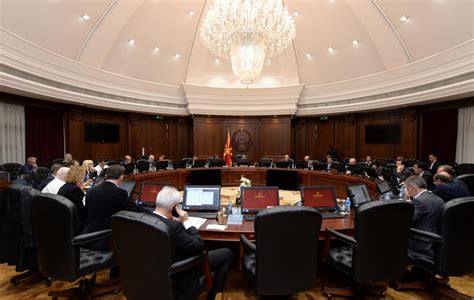 Од 37 та седница на Владата на РМ Усвоен предлог буџетот за 2018 година Усвоена е Фискалната