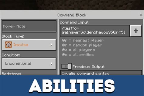 Download Commands Mod For Minecraft Pe Commands Mod For Mcpe