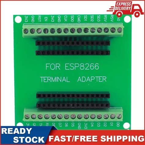esp8266 useful terminal screw board gpio 1 into 2 for esp8266 esp 12e