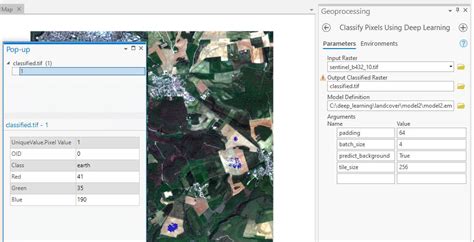 Help With Deep Learning And Pixel Classification O Esri Community