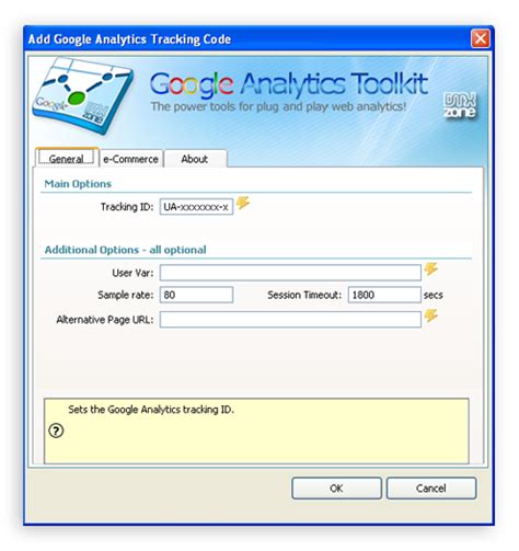 Google Analytics Toolkit Extensions DMXzone COM
