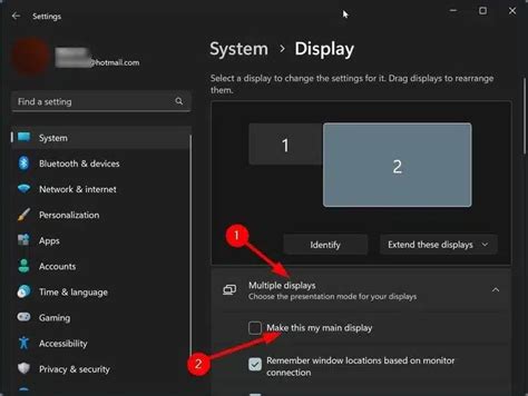 How To Make Laptop Screen As Main Display On Windows The Windows Forum