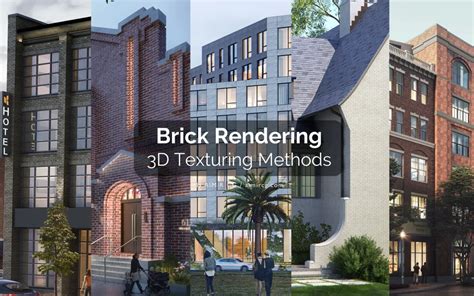 Understanding Brick Rendering In Architectural Visualization Essential