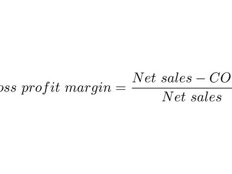 Net Profit Margin Equation Tessshebaylo