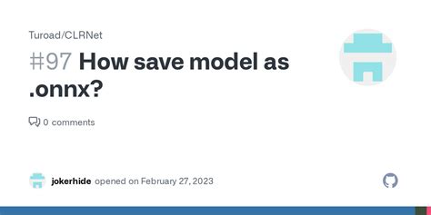how save model as onnx · issue 97 · turoad clrnet · github