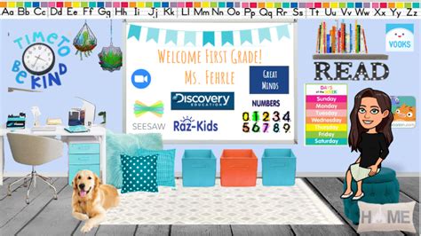 Bitmoji Classroom 1st Gr Ms Fehrle