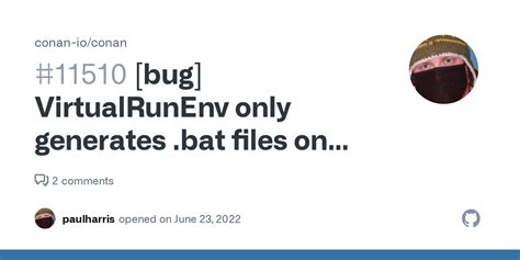Bug Virtualrunenv Only Generates Bat Files On Msys · Issue 11510