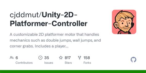 releases · cjddmut unity 2d platformer controller · github