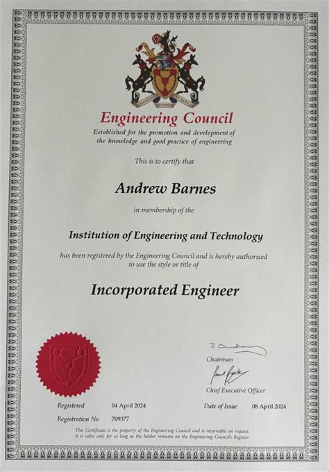 Andrew Barnes Ieng Miet On Linkedin Ieng Iet Engineeringcouncil