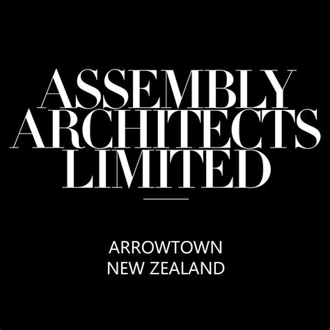 Assembly Logo Assembly Architects Leading Architects Arrowtown
