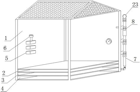 一种具有升降功能的平台型活动房的地基结构的制作方法 3