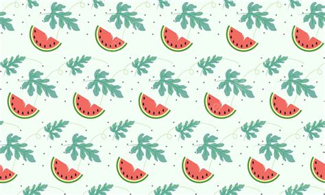 파스텔 배경색으로 매끄러운 수박 패턴 벡터 수박 패턴 원활한 패턴 과일 패턴 배경 일러스트 및 사진 무료 다운로드 Pngtree