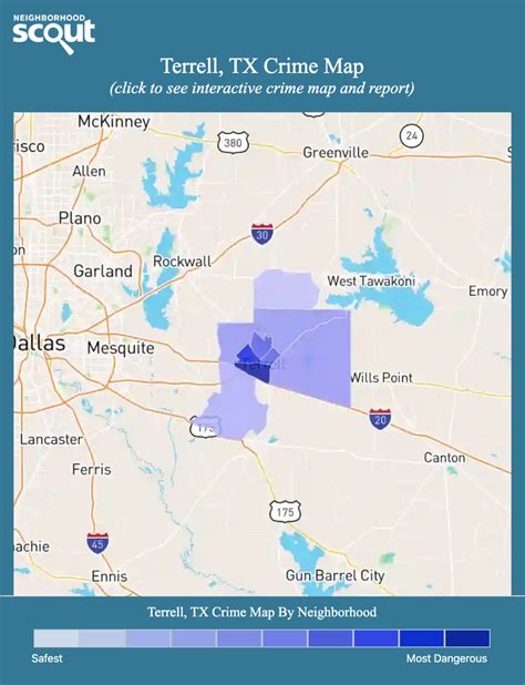 Terrell Crime Rates And Statistics Neighborhoodscout