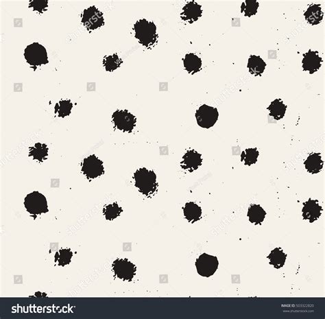 Handsketched Vector Seamless Pattern Artistic Pattern Stock Vector