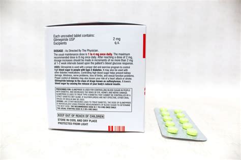 Glimepiride Tablet 2mg Fda Manufacturers India Gmp Supplie
