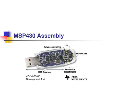 Ppt Msp430 Assembly Powerpoint Presentation Free Download Id6217669