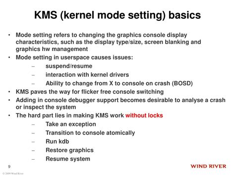 Ppt Merging Kgdb Kdb And Kernel Mode Setting Powerpoint Presentation