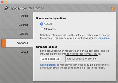 How Do I Send Debug Logs Splashtop Personal Support