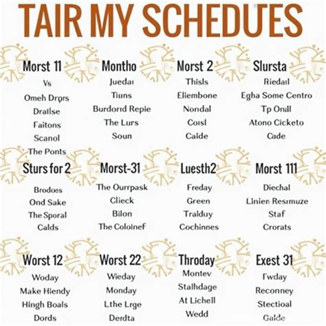 Stylized Schedule Concept Stable Diffusion Online