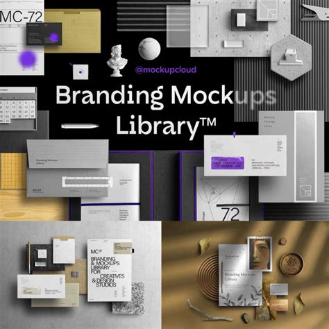 Branding Mockup Library Free Download