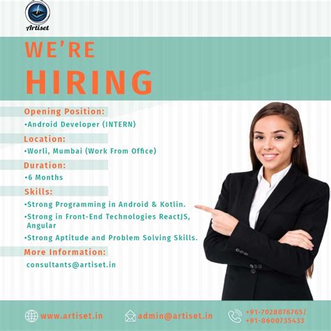 Artiset On Linkedin Artiset Jobopenings Kotlin Reactjs Androiddeveloper