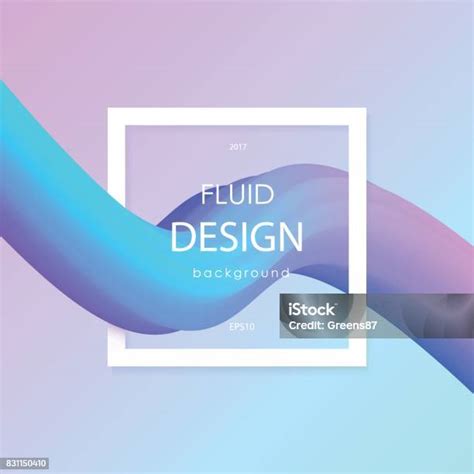 부드러운 형태와 추상적인 3d 화려한 구성입니다 다 색 그라데이션 흐르는 스트림 액체 색 경로입니다 벡터 일러스트입니다 0명에 대한 스톡 벡터 아트 및 기타 이미지 Istock