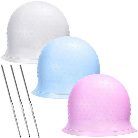 Reusable Silicone Hair Staining Cap Hair Coloring Dye Cap With Metal Hook At Rs 120 New Delhi