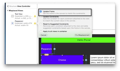 Swift Swift Using Auto Layout With Size Classes Make App Pie
