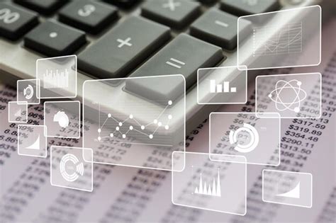 Premium Photo The Calculator Lying On Financial Data Papers