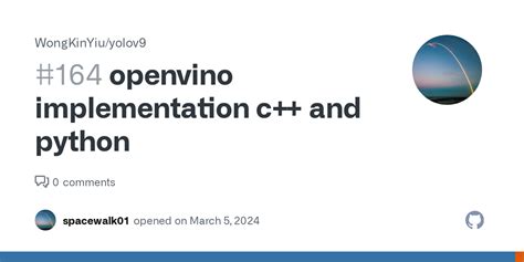 Openvino Implementation C And Python Issue WongKinYiu Yolov GitHub