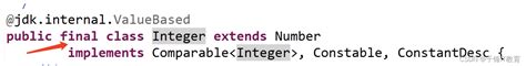 从零开始学java之integer底层原理探究java Integer为什么是final的 Csdn博客