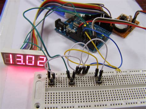 Manual Adjust For Rtc Clock With Arduino And 7 Segment Led Display Artofit